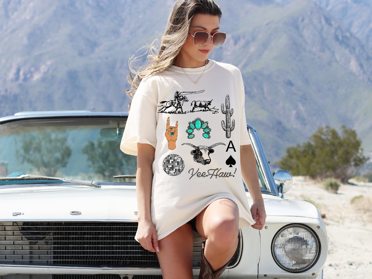 Yee Haw Southern Collage | Anything You Can Screen, We Can Screen Better!