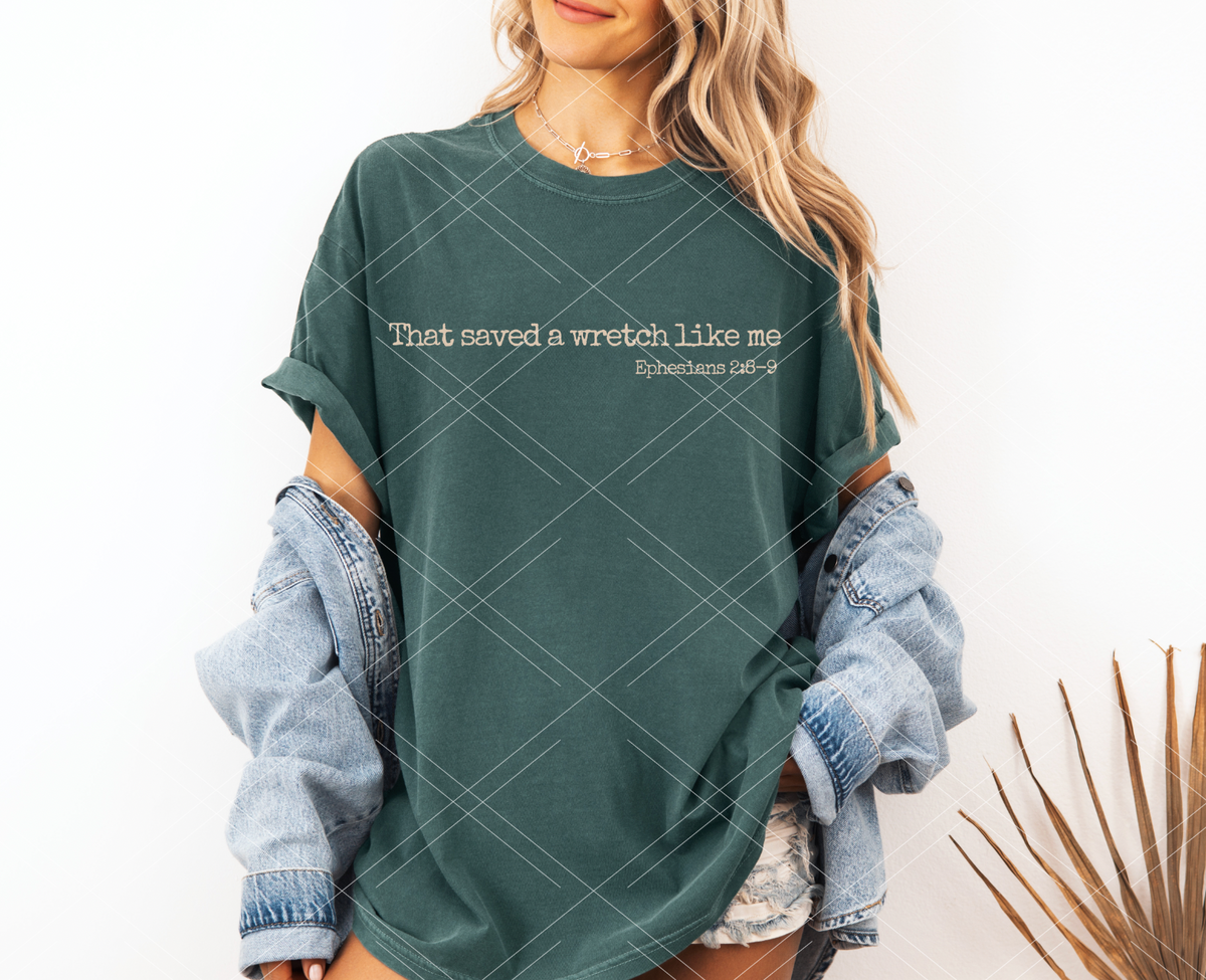 That saved a wretch Like Me - COMPLETED TEE | Anything You Can Screen ...