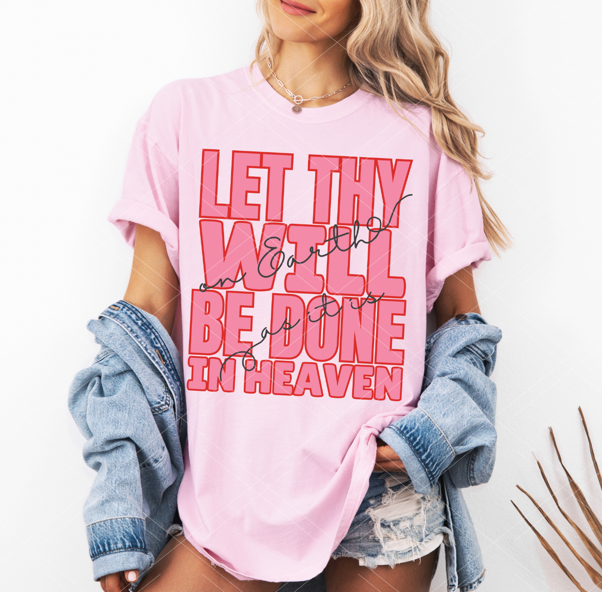 Let Thy Will Be Done As it is in Heaven- Print Only | Anything You Can ...