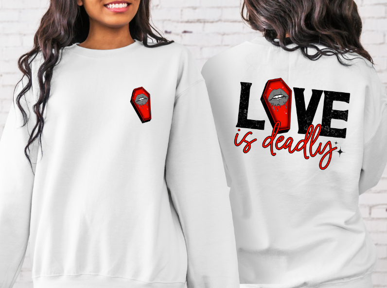 Love is Deadly with pocket | Anything You Can Screen, We Can Screen Better!